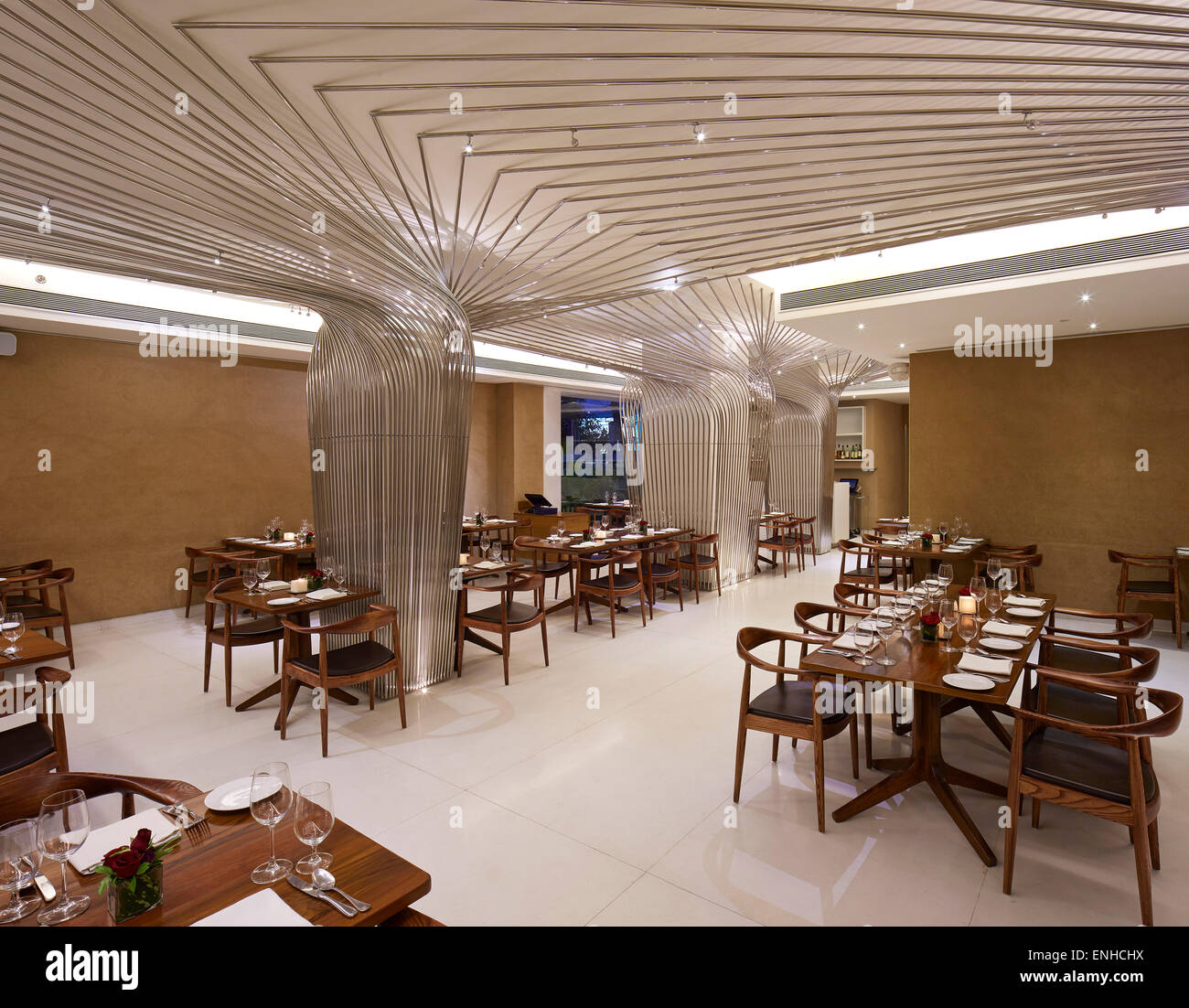 Overall interior view from entrance. Tote Bandra Restaurant, Mumbai ...