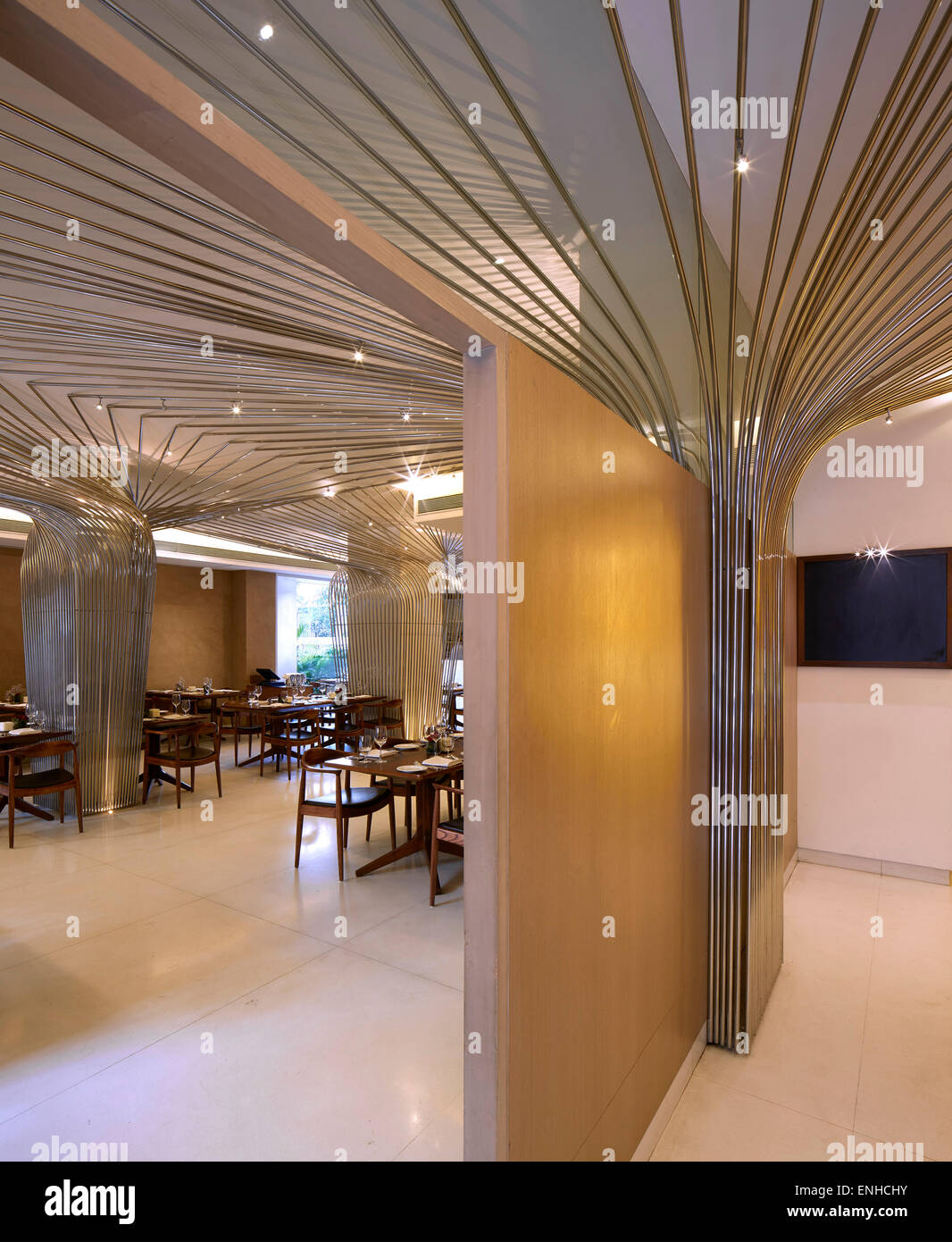 Overall interior view from entrance. Tote Bandra Restaurant, Mumbai ...