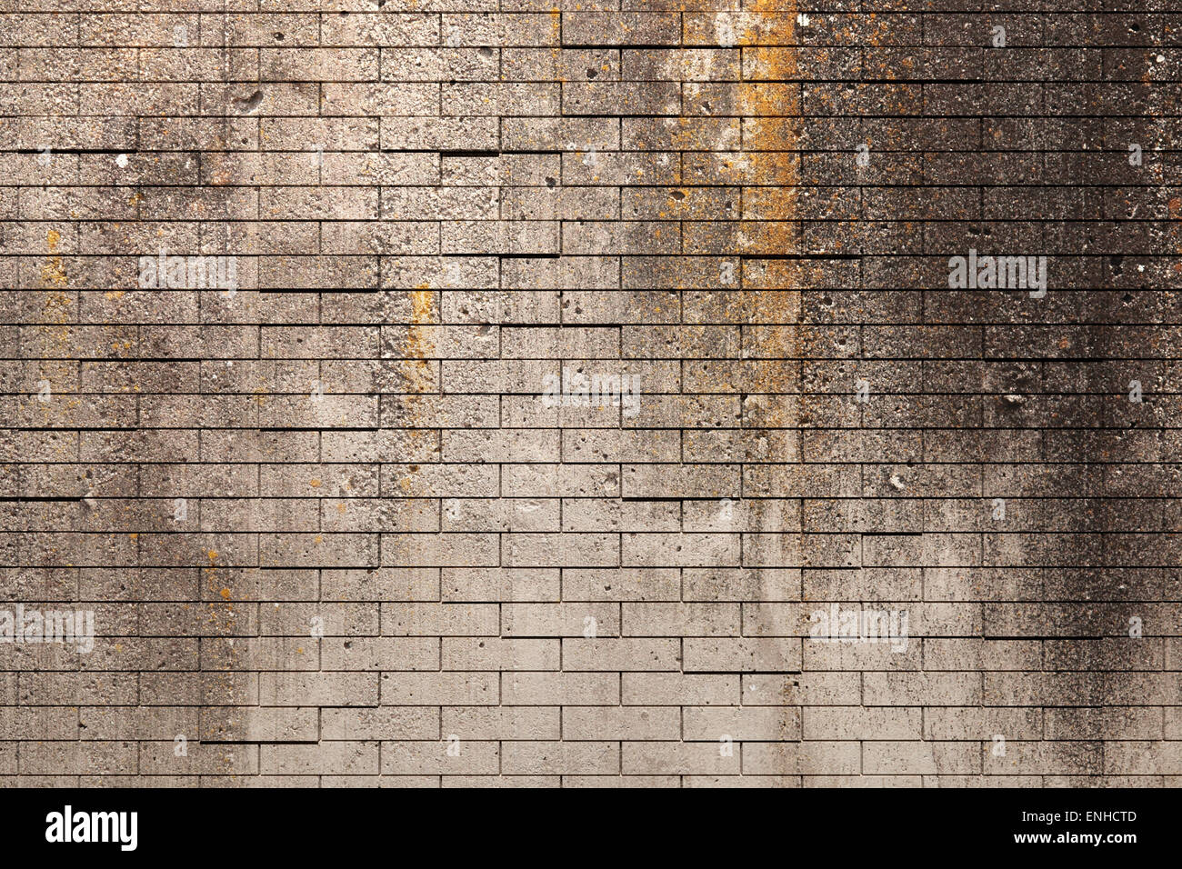 3d rendering of an old and dirty brick wall Stock Photo - Alamy