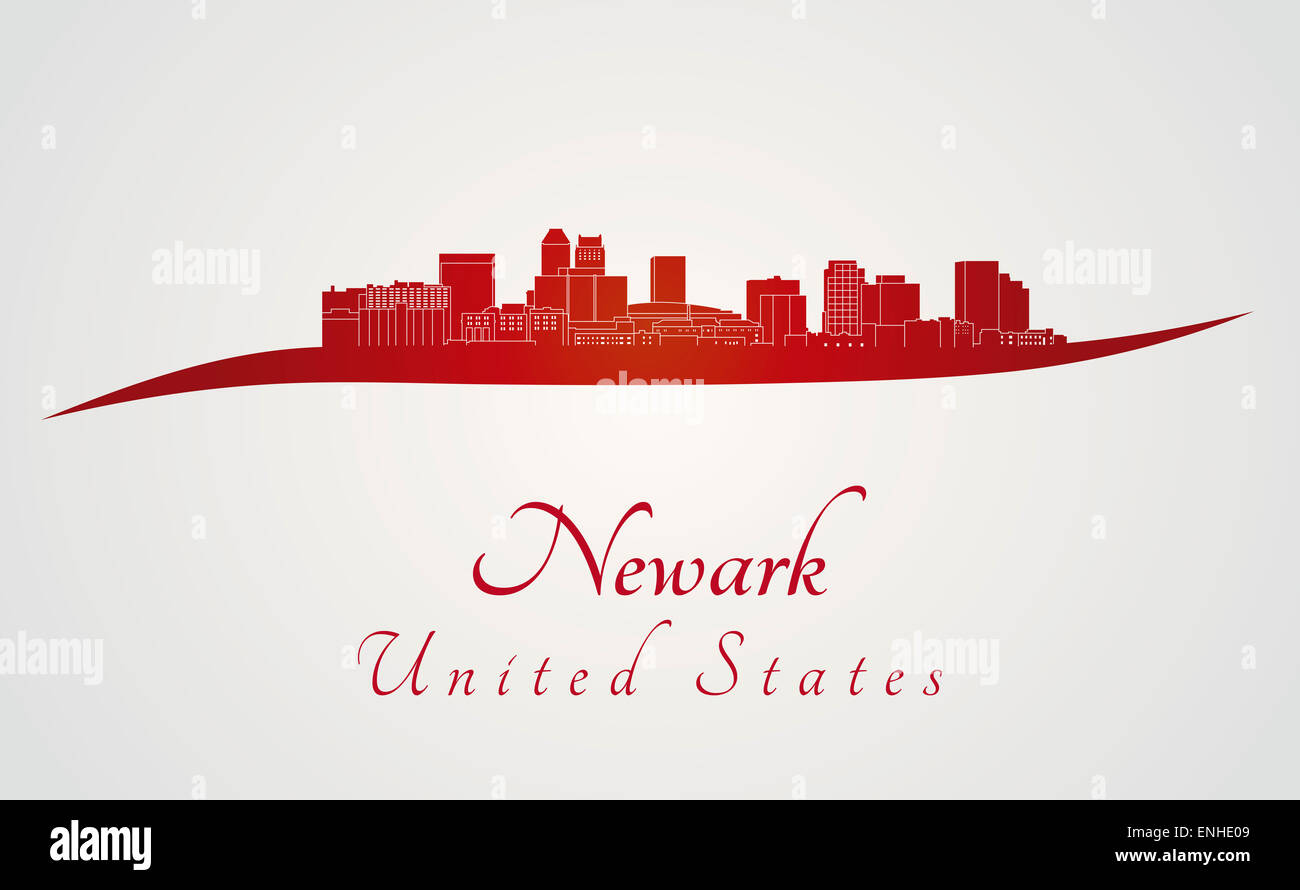 Newark skyline hi-res stock photography and images - Alamy