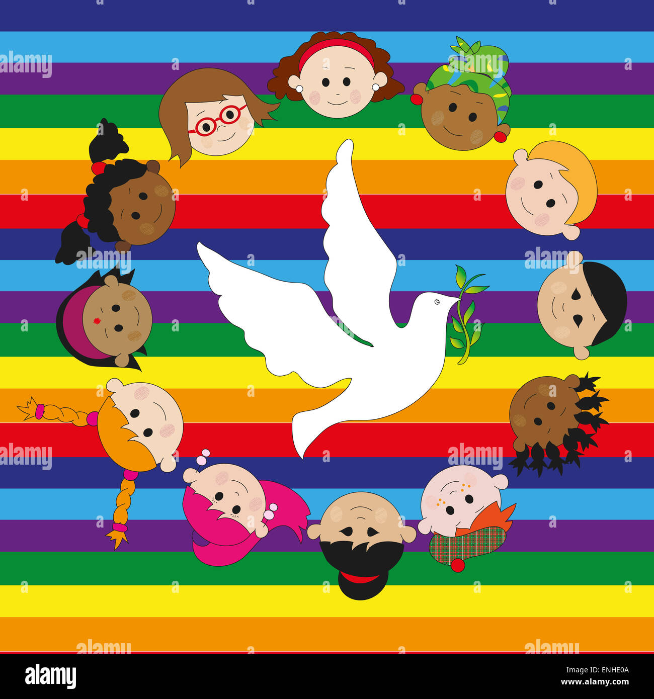Peace symbol africa hi-res stock photography and images - Alamy