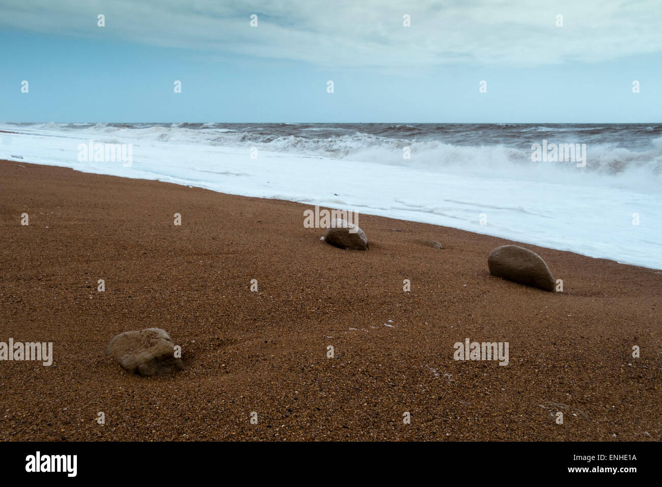 Uk choppy water beach hi-res stock photography and images - Alamy