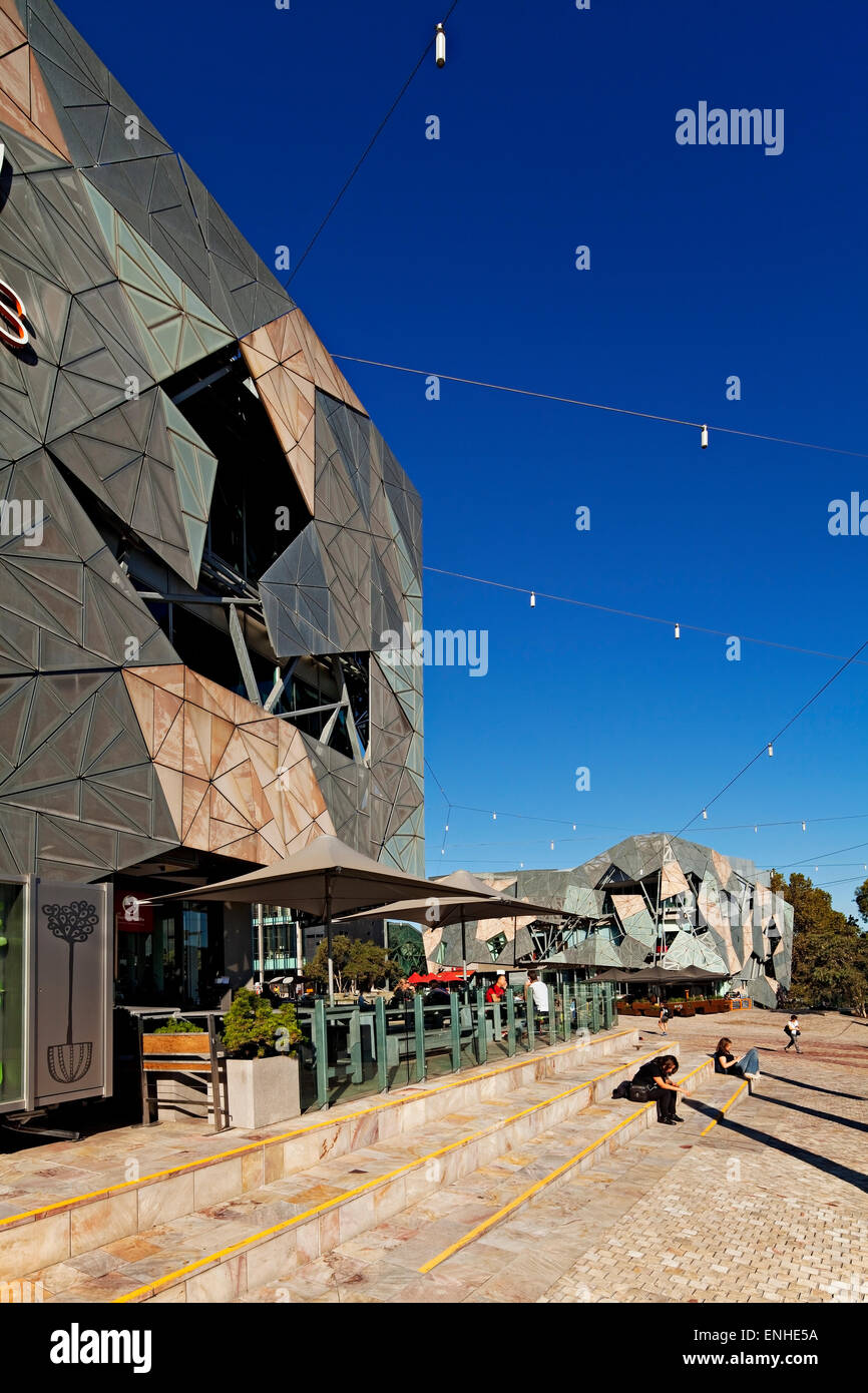 Melbourne Australia / Federation Square makes a bold architectural ...