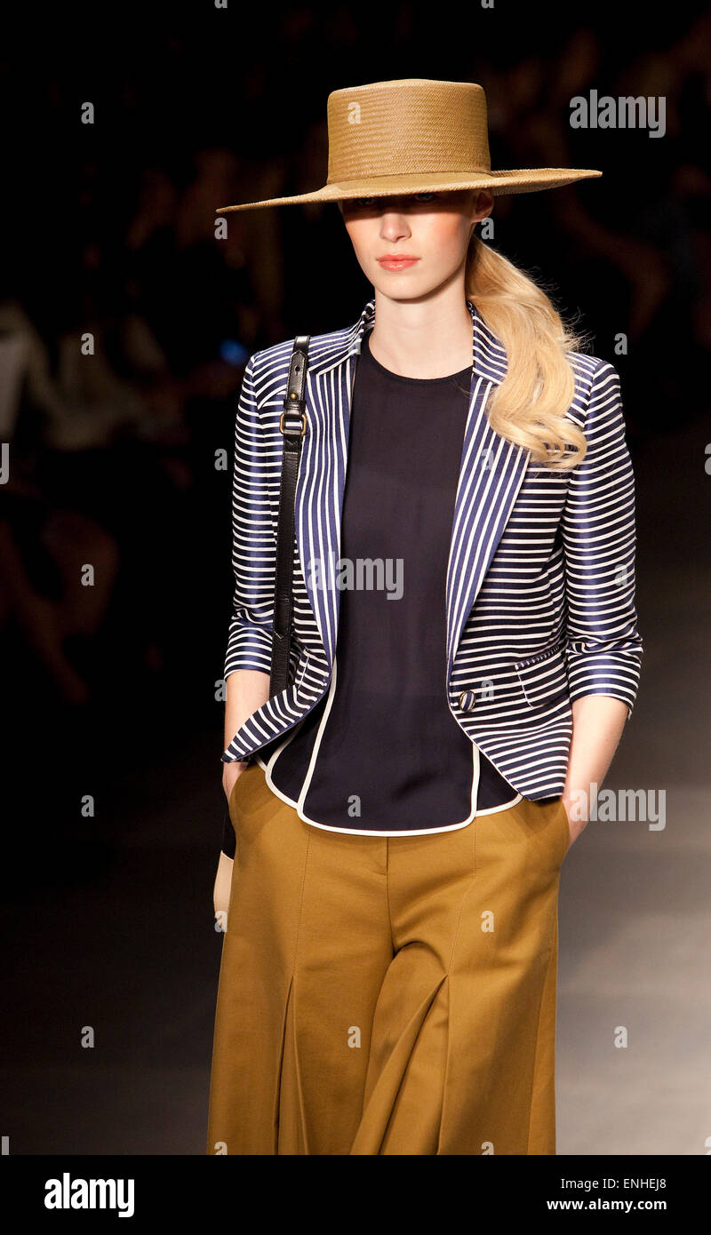 Fashion label Jaeger London's Spring/Summer 2012 collection at a ...
