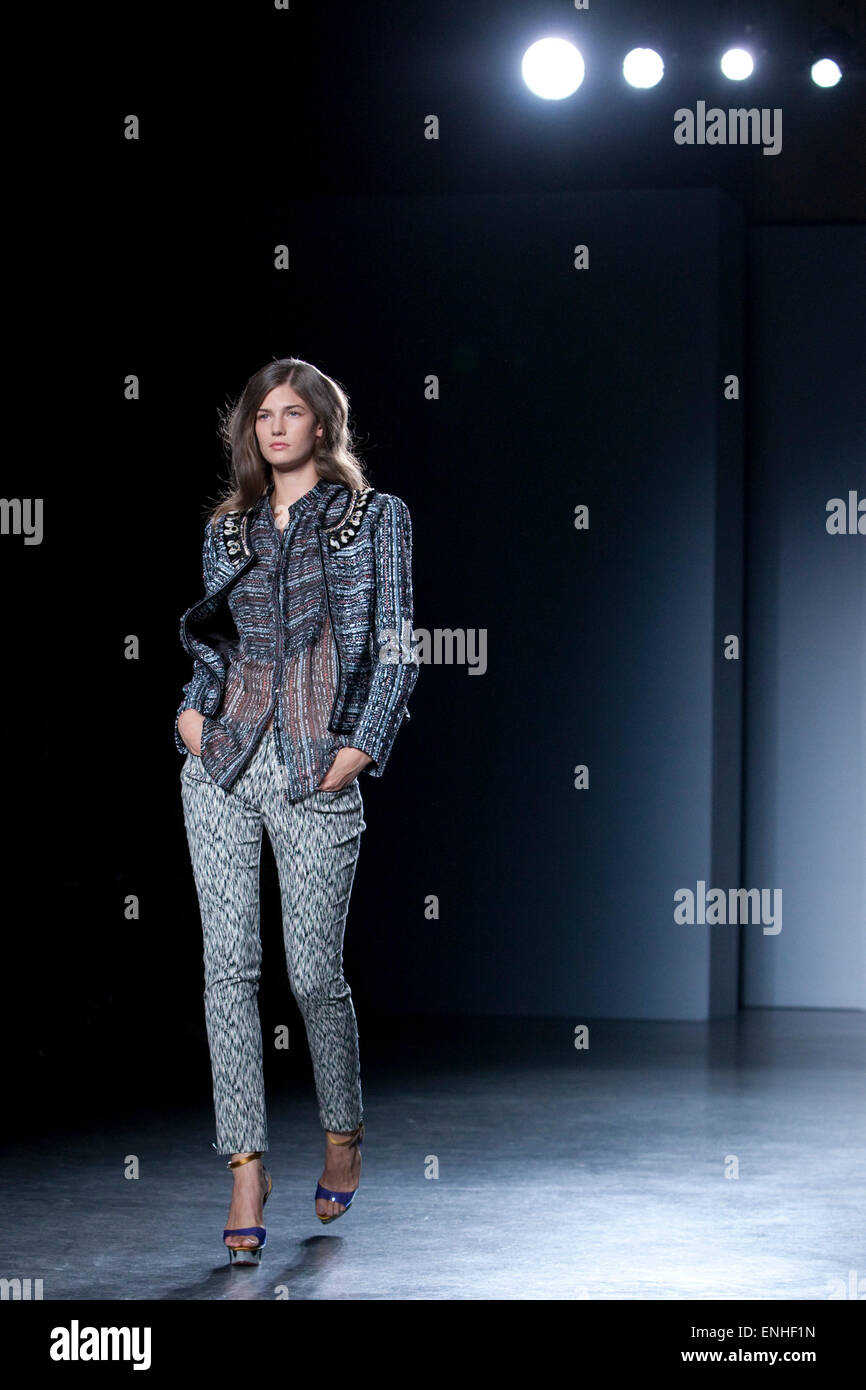 English fashion designer Matthew Williamson shows his Spring/Summer ...