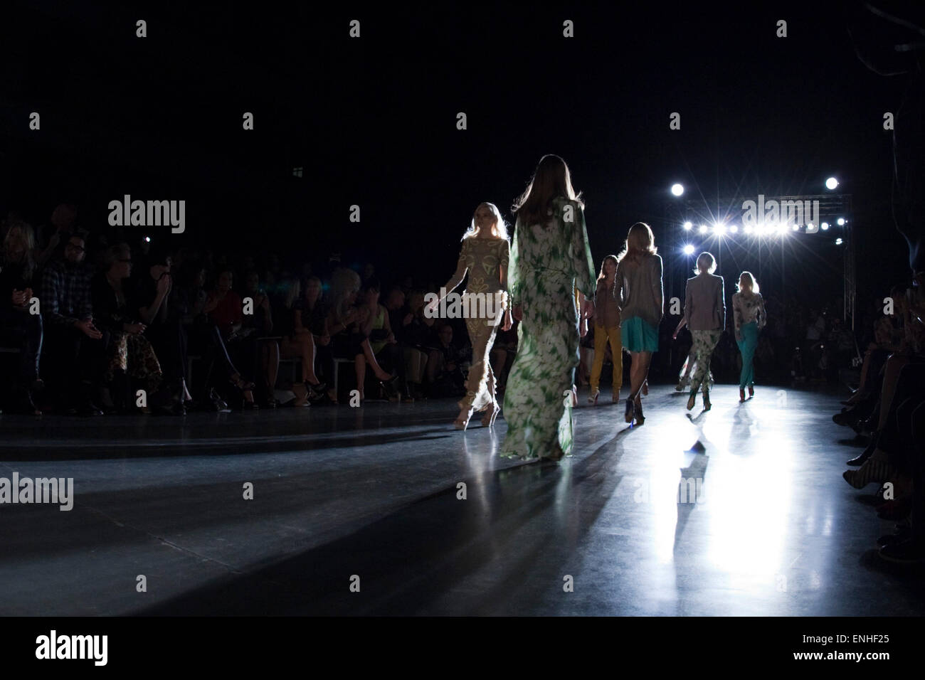 English fashion designer Matthew Williamson shows his Spring/Summer ...