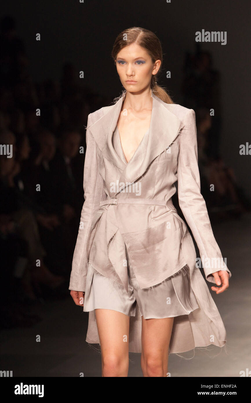 Canadian-born fashion designer Todd Lynn showcases his Spring/Summer ...