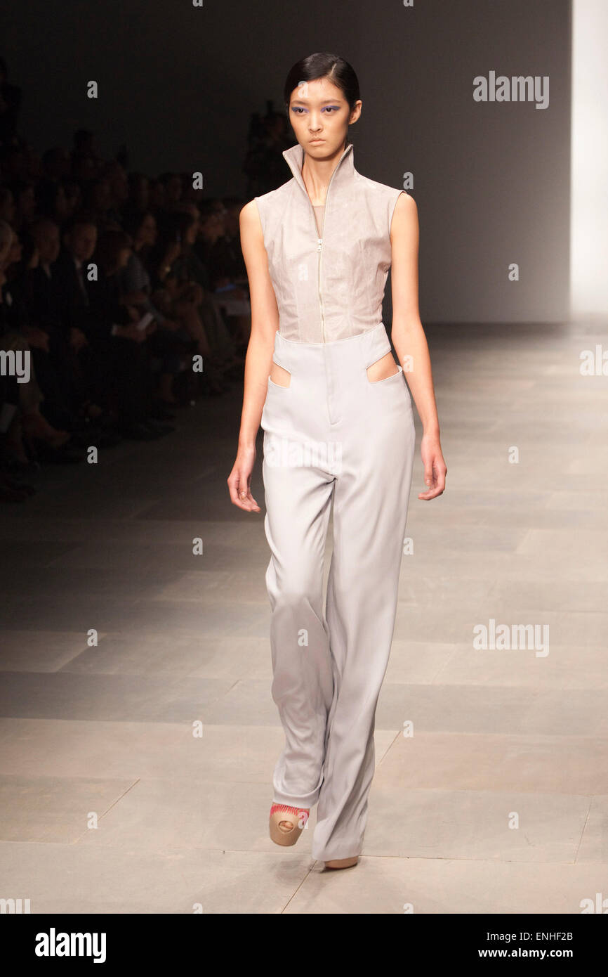 Canadian-born fashion designer Todd Lynn showcases his Spring/Summer ...