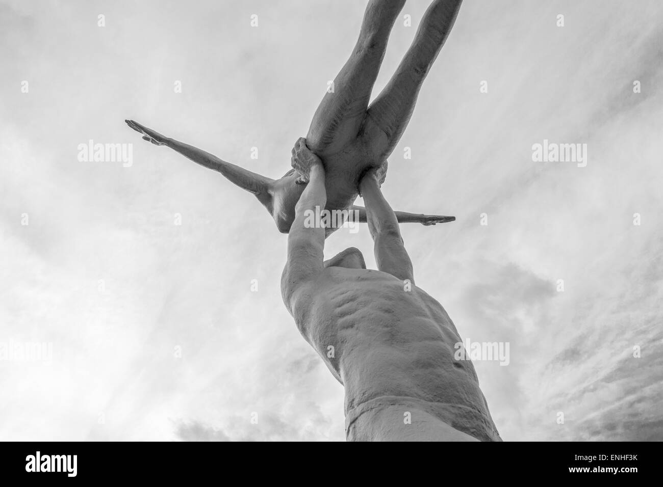 The dance sculpture Black and White Stock Photos & Images - Alamy