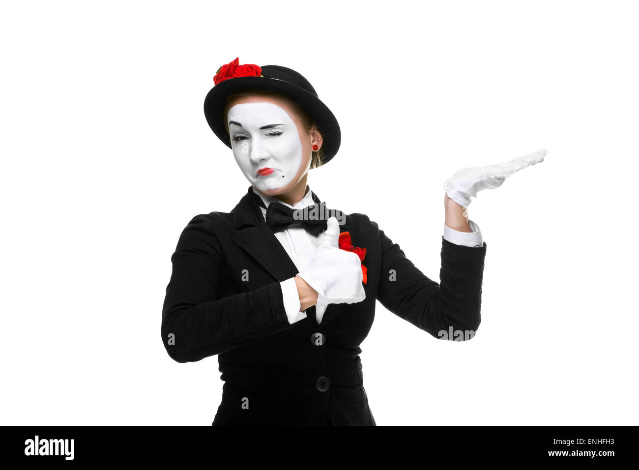 Mime woman hi-res stock photography and images - Alamy