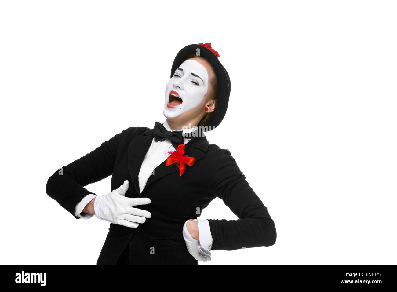 Clown with open mouth hi-res stock photography and images - Alamy