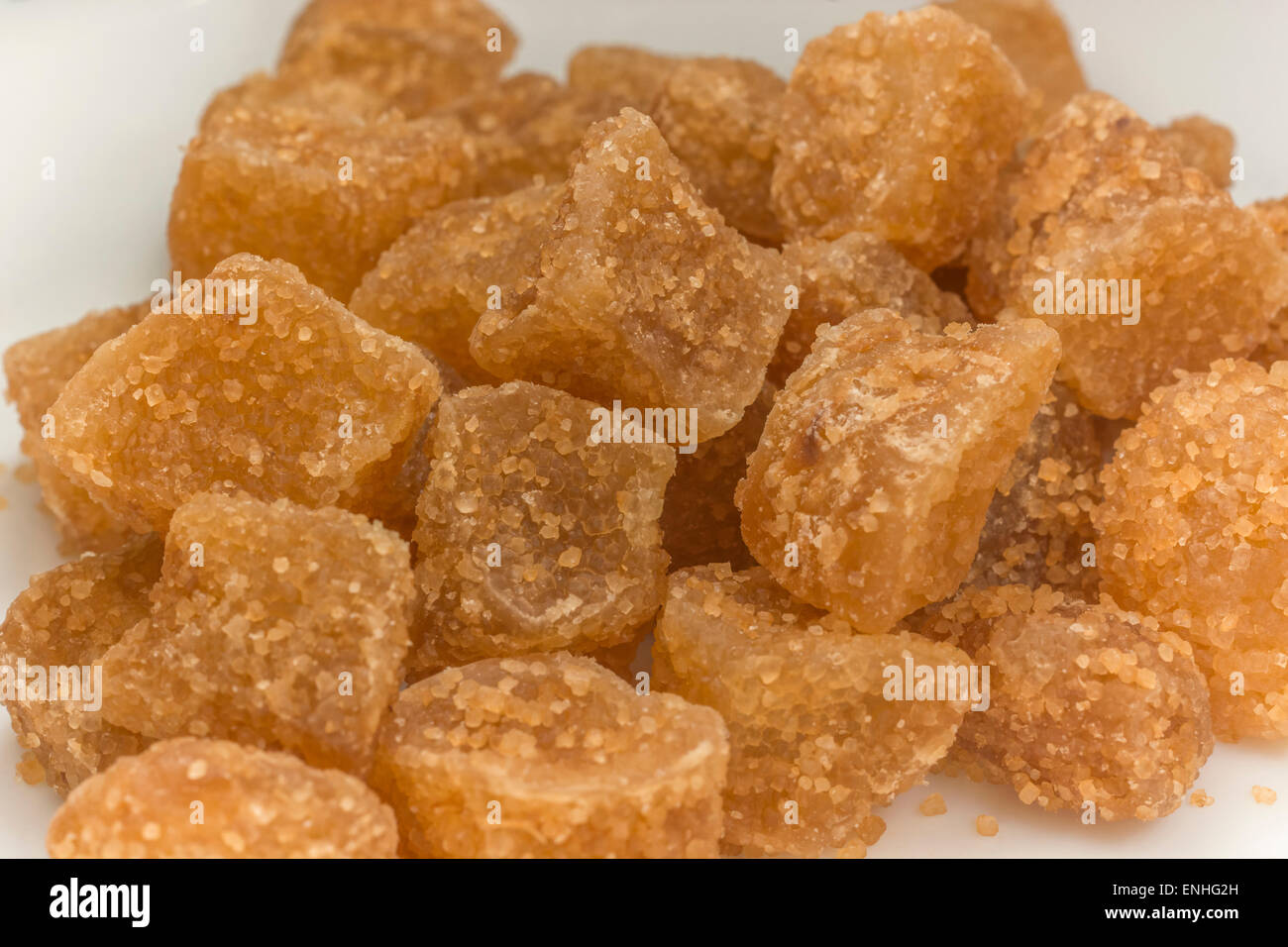 Close-up of crystallized ginger Stock Photo - Alamy