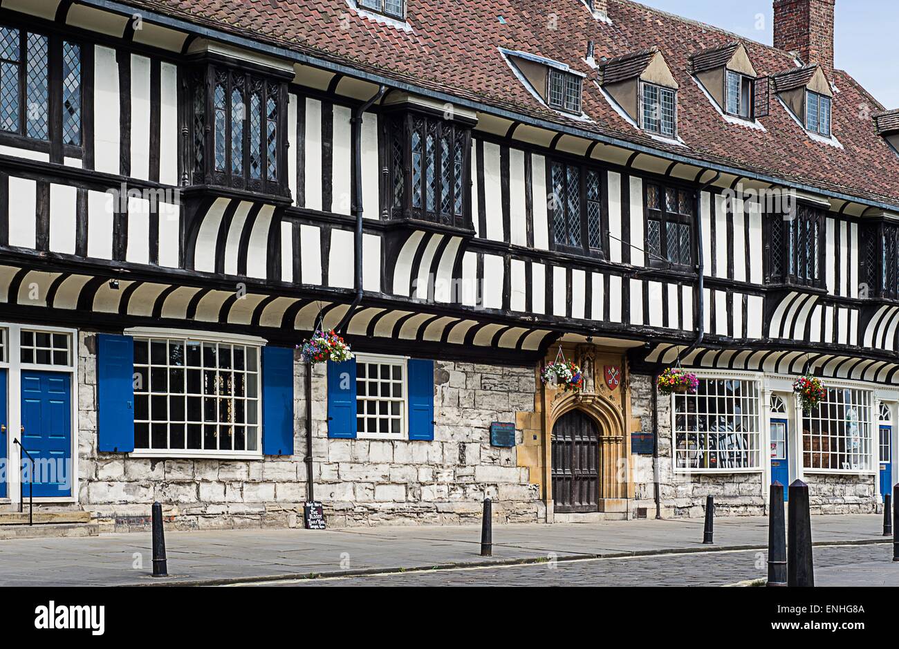 Ancient building in York Stock Photo - Alamy