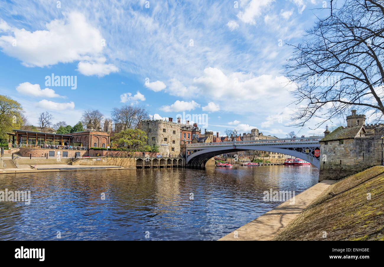 Lendal Bridge, a York tourist location Stock Photo - Alamy