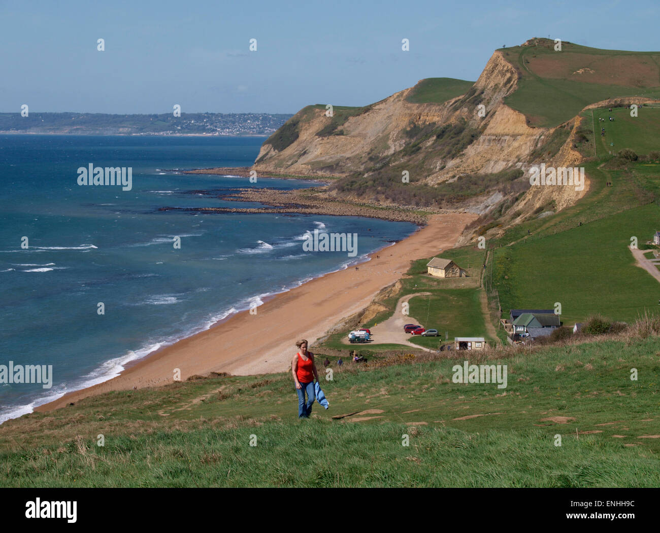 Eype beach near West Bay, Dorset, UK Stock Photo - Alamy