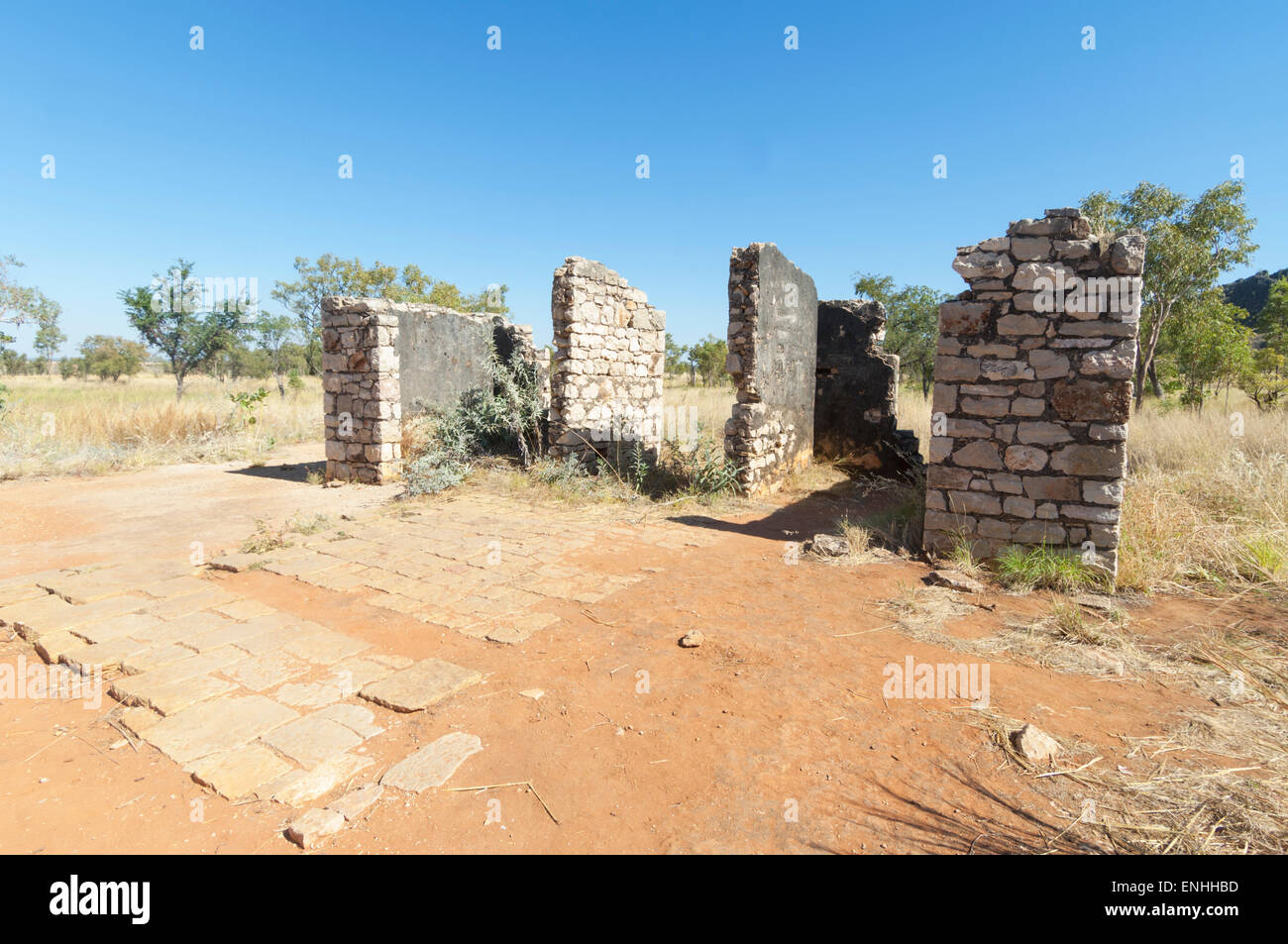 Ruins of Lillimulura Station where Jandamarra, aka 'Pigeon', killed ...