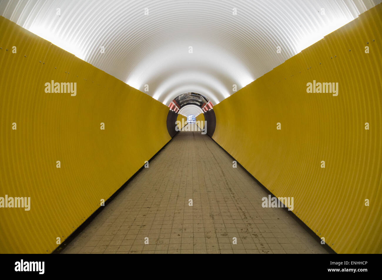 Yellow Tunnel High Resolution Stock Photography and Images - Alamy