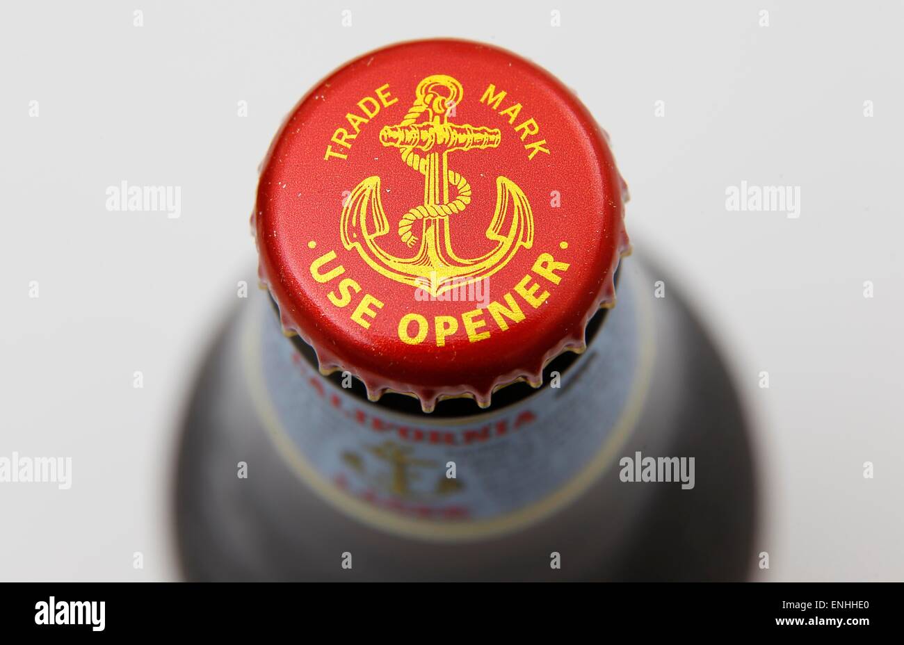 Anchor Steam Beer brewed in San Francisco, California, USA Stock Photo ...