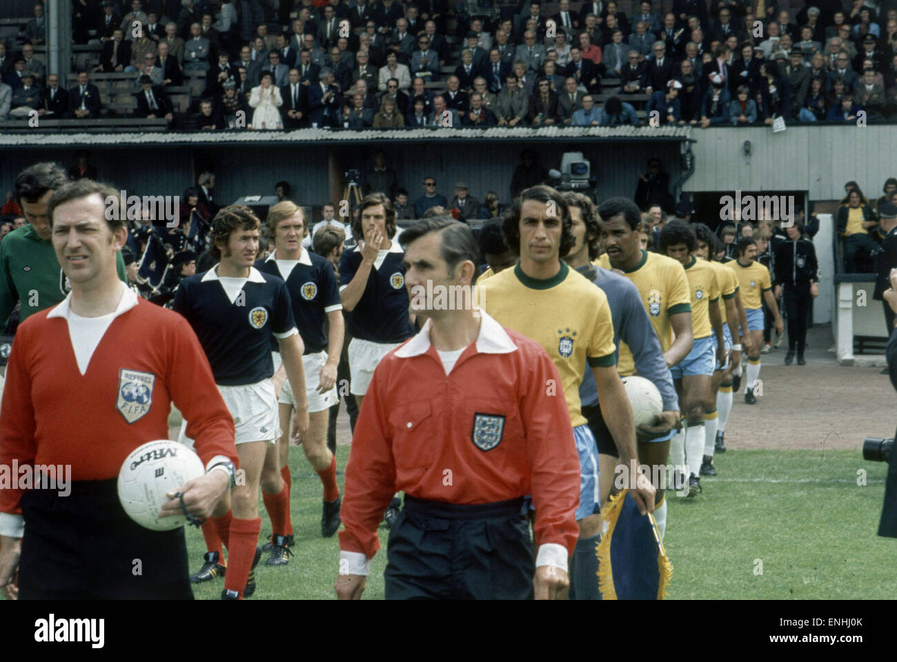 Scotland v Brazil, International friendly at Hampden Park, Glasgow ...