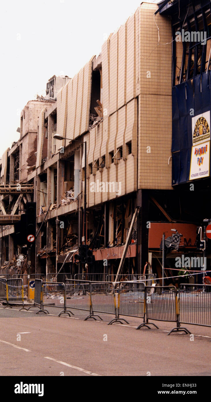 Manchester Bombing 1996 Manchester IRA Bomb: Pictures Show How The
