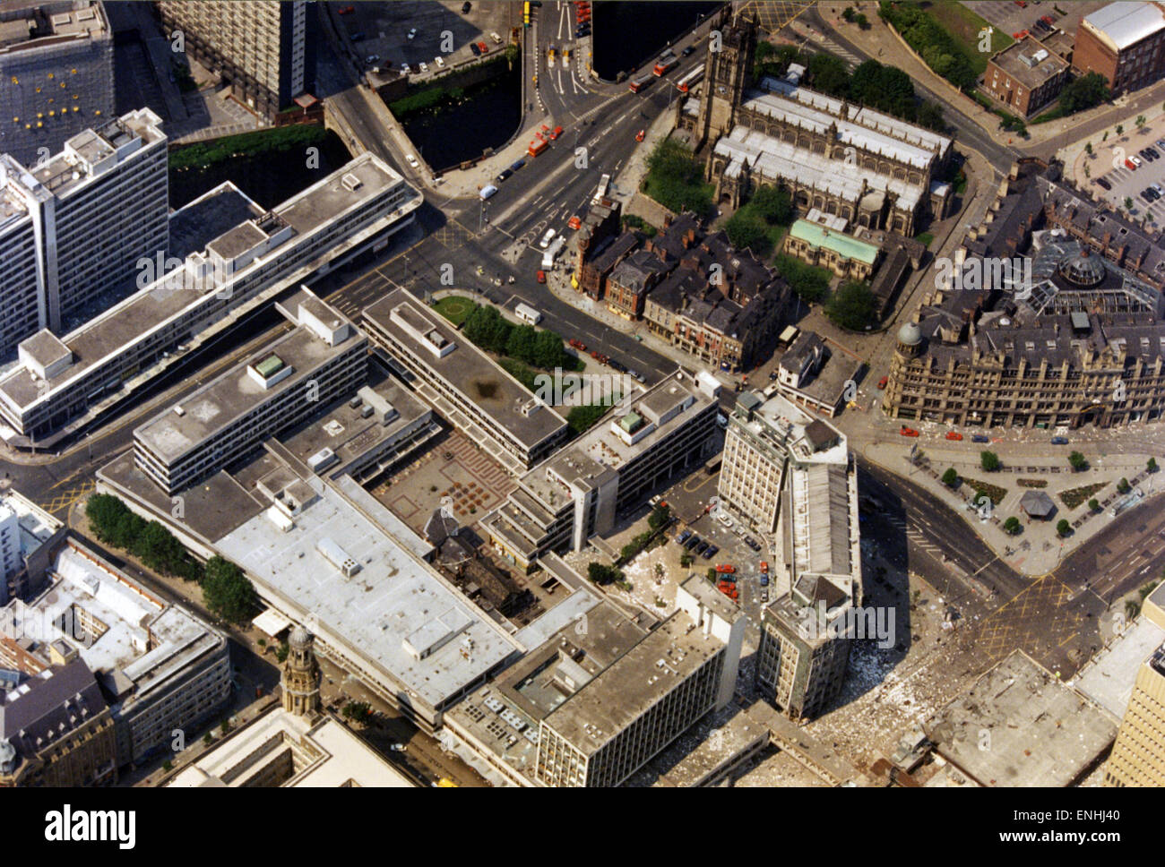 1996 manchester bombing carried out hi-res stock photography and images ...