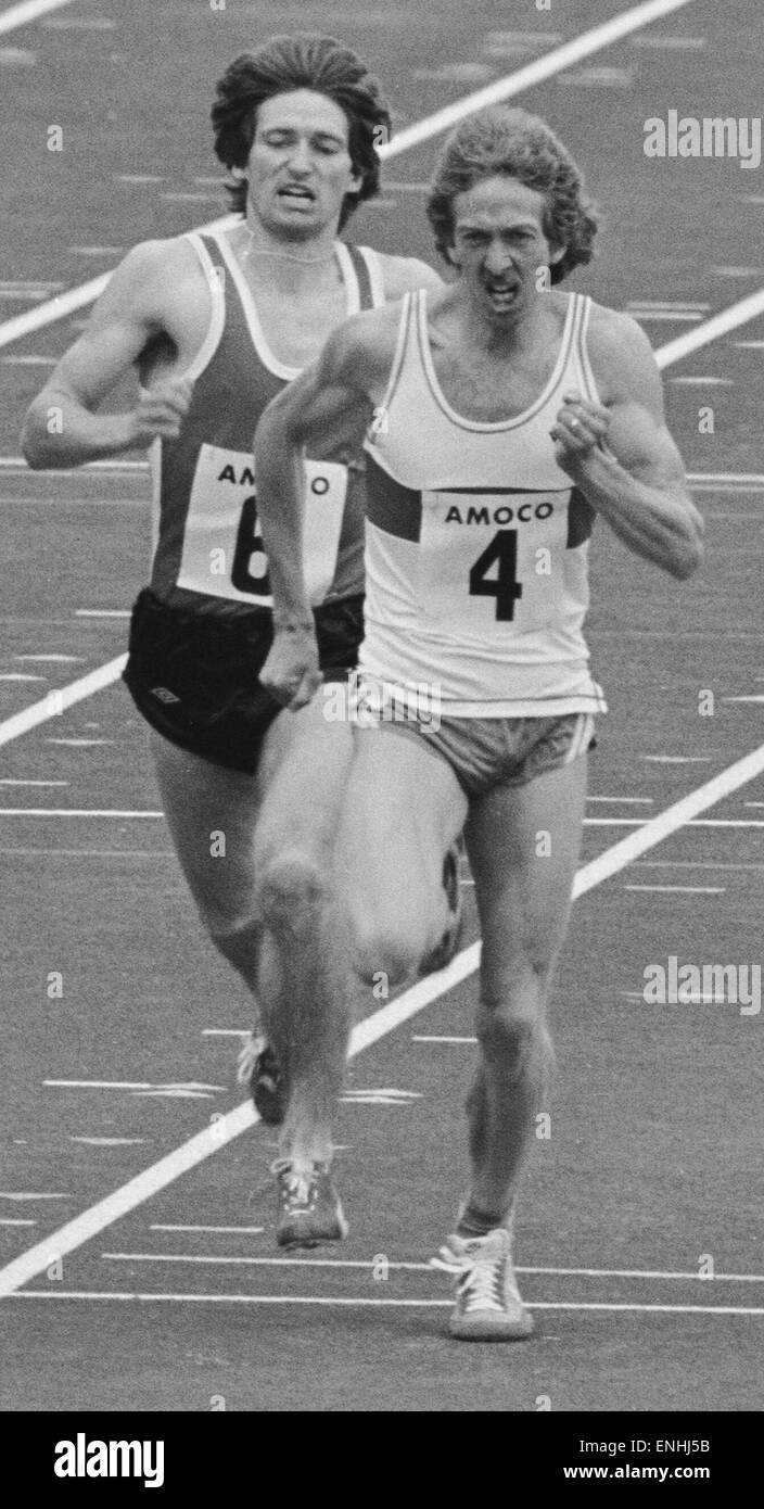 Britain's Nick Rose (4) seen here winning the mile from Sean Cahill at ...