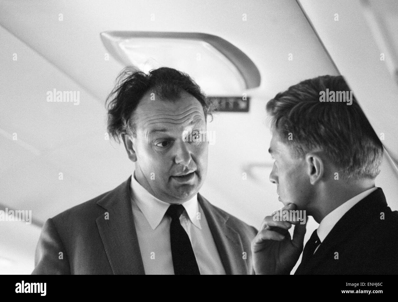 Freddie laker plane Black and White Stock Photos & Images - Alamy