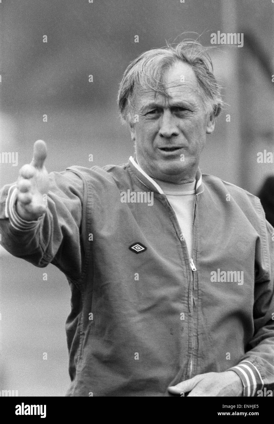 The first england football manager Black and White Stock Photos ...
