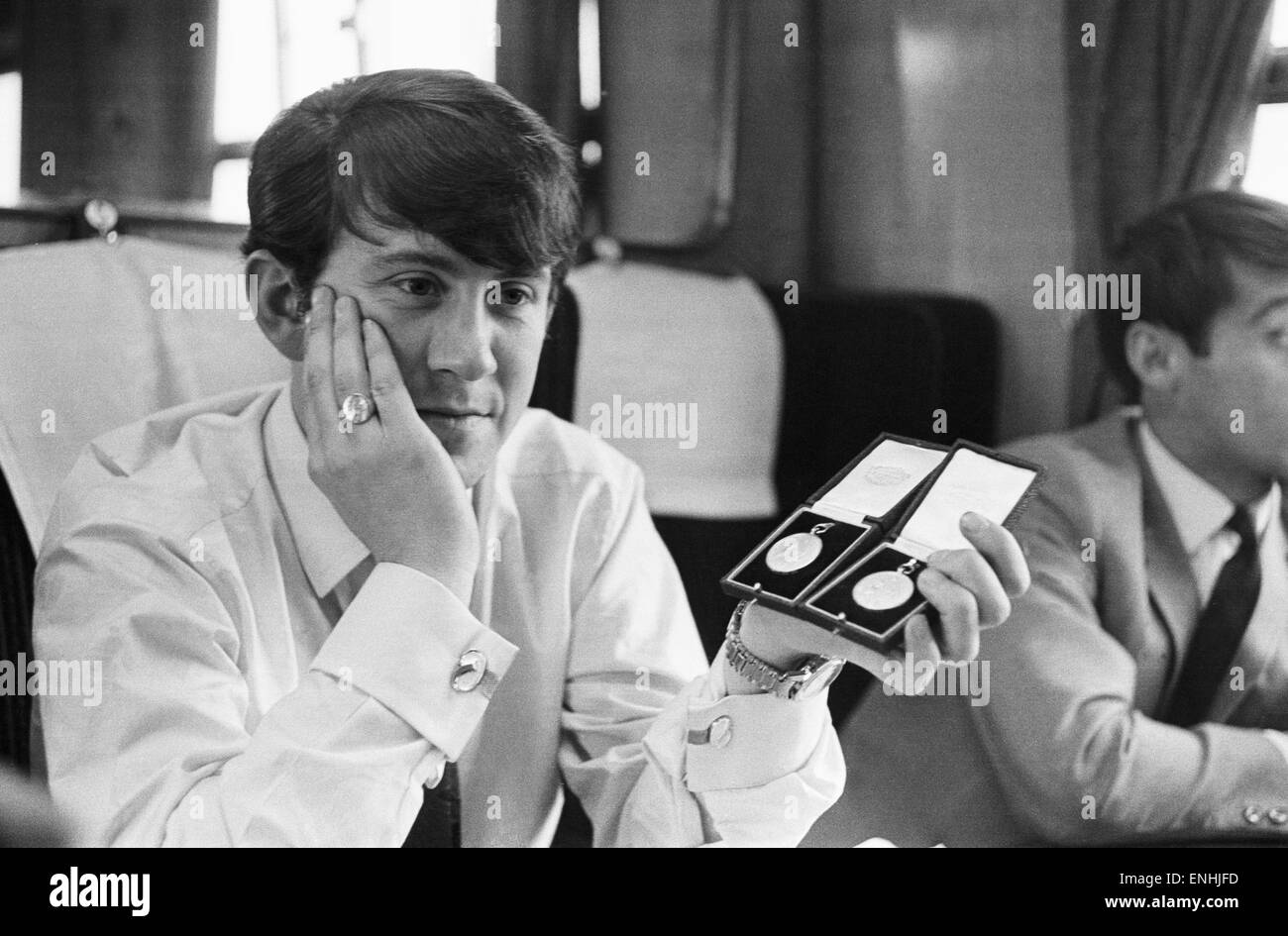 Everton players return home after losing the 1968 FA Cup Final to West ...