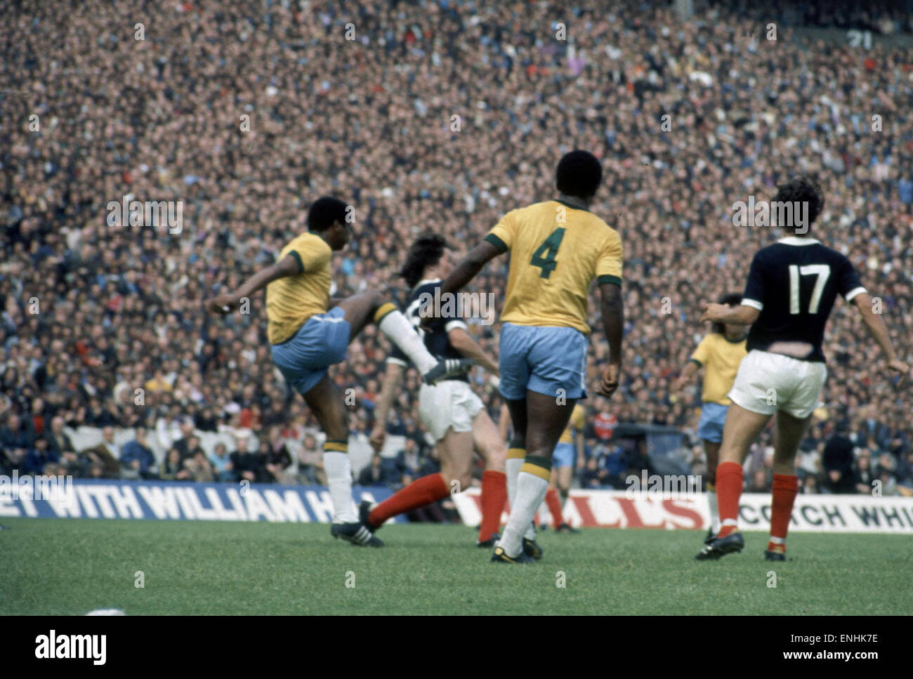 Scotland v Brazil, International friendly at Hampden Park, Glasgow ...