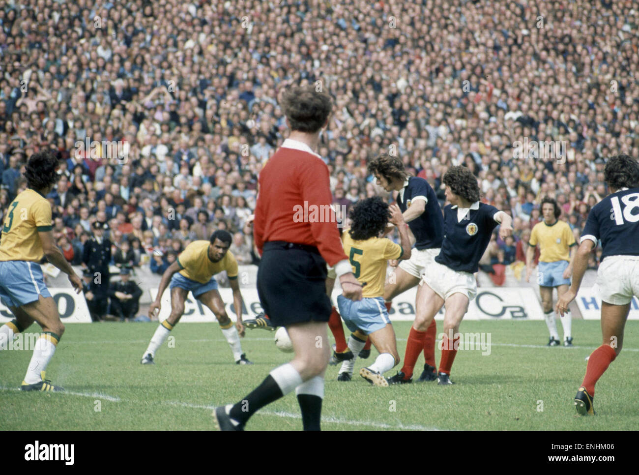 Scotland v Brazil, International friendly at Hampden Park, Glasgow ...