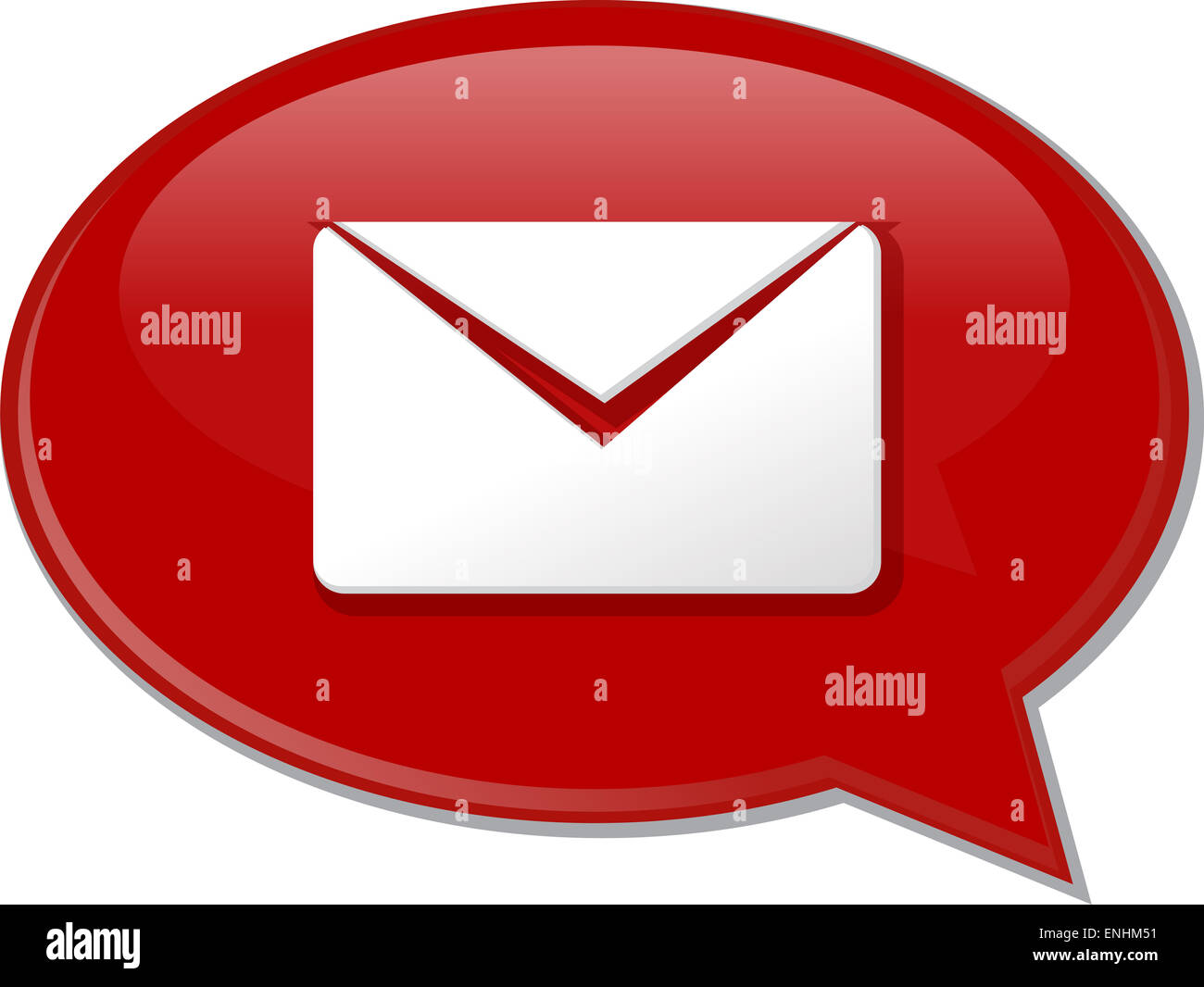 Word speech bubble illustration of discussion forum blog envelope mail ...