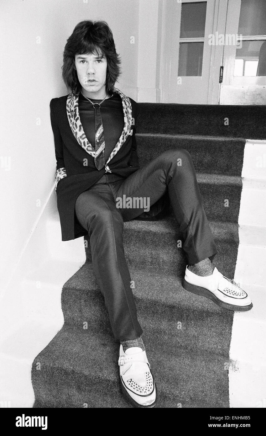 British blues guitarist and singer Gary Moore of Thin Lizzy. 27th March ...