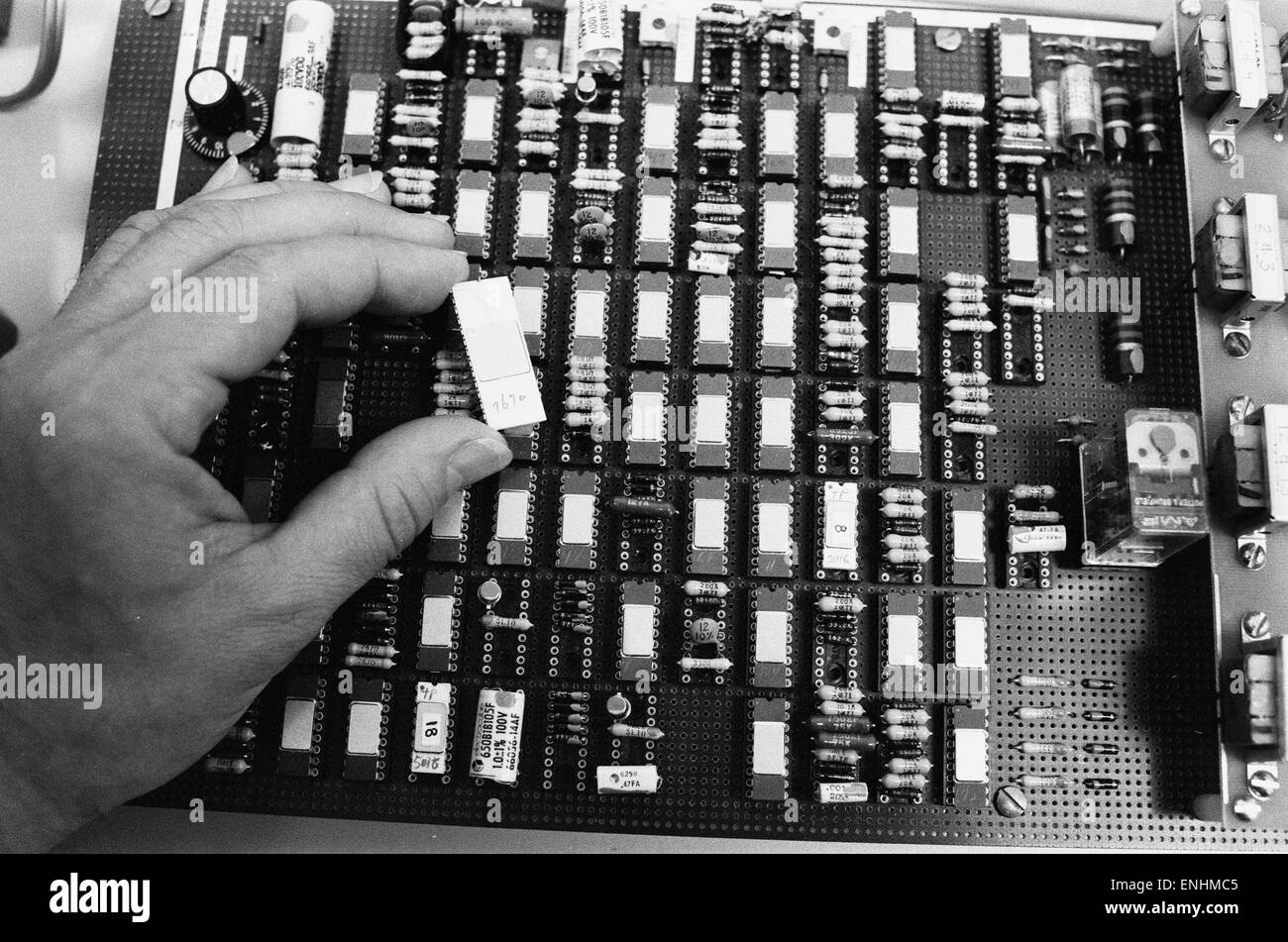 Silicon Valley, Santa Clara, California, USA, August 1978. Central ...