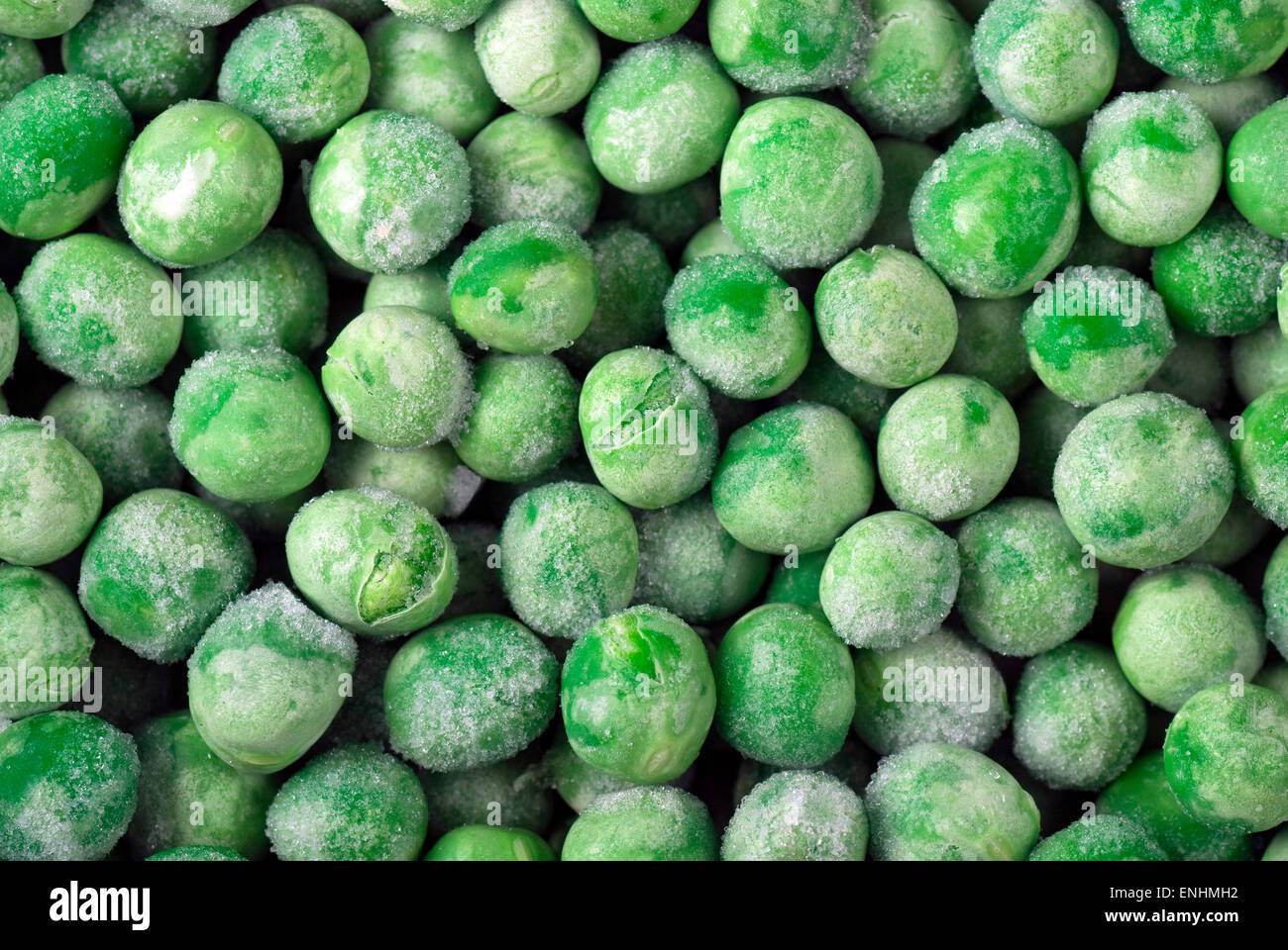 Frozen green peas Stock Photo - Alamy