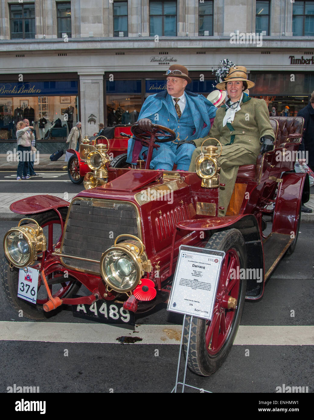 Edd China judges the vintage cars at the Regent Street Motor Show ...