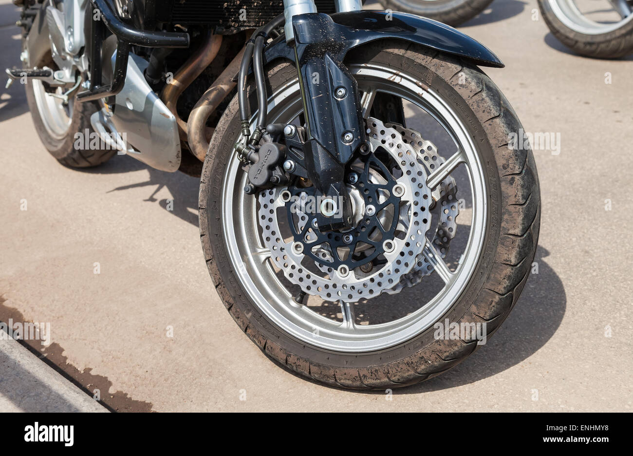 Chrome brakes hi-res stock photography and images - Alamy