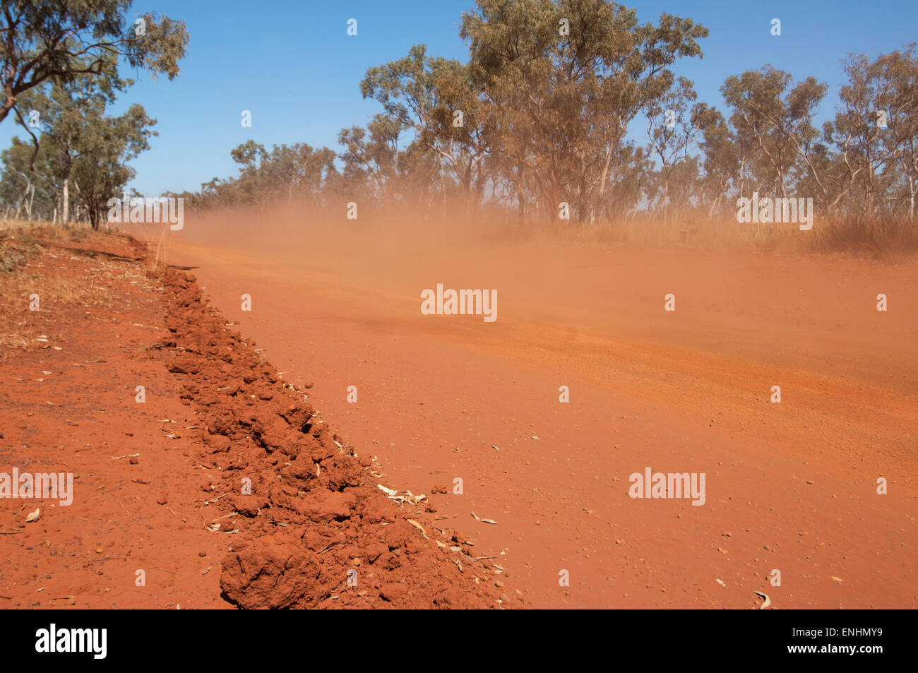 Australia outback road dust hi-res stock photography and images - Alamy