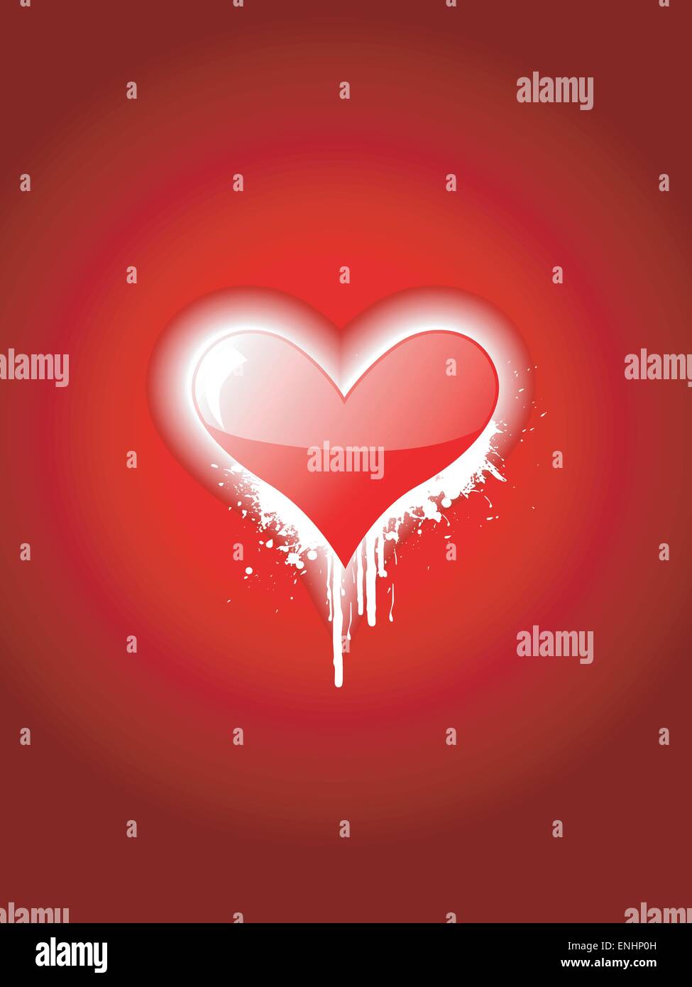 This is a simple heart attractive vector background design Stock Vector ...