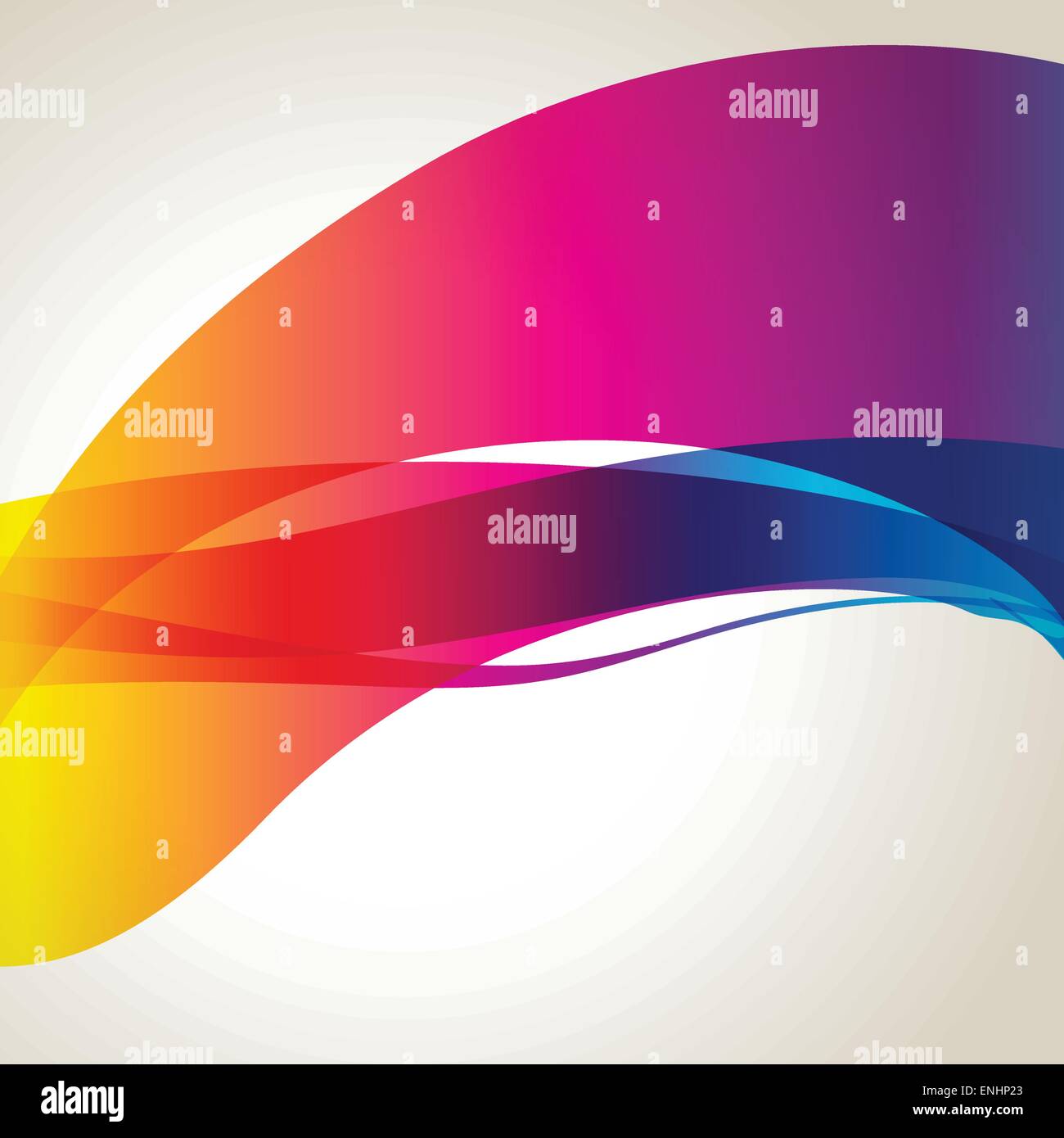 colorful abstract vector wave design background Stock Vector Image ...