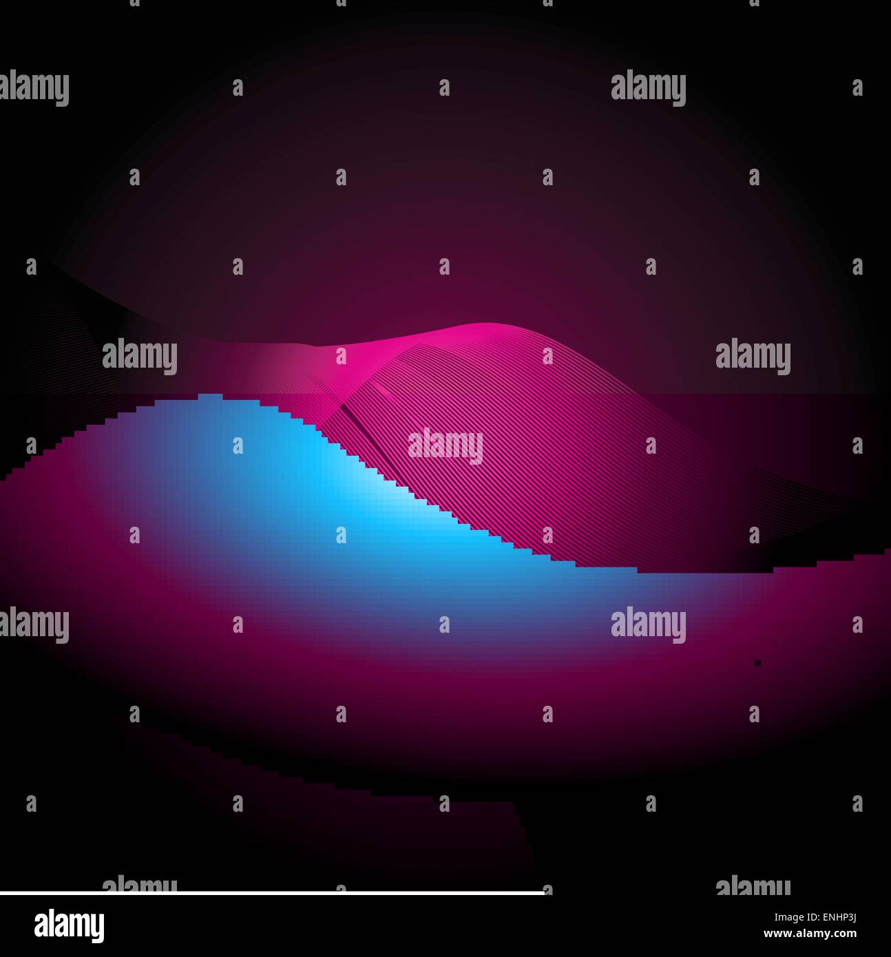 vector wave background design illustration Stock Vector Image & Art - Alamy