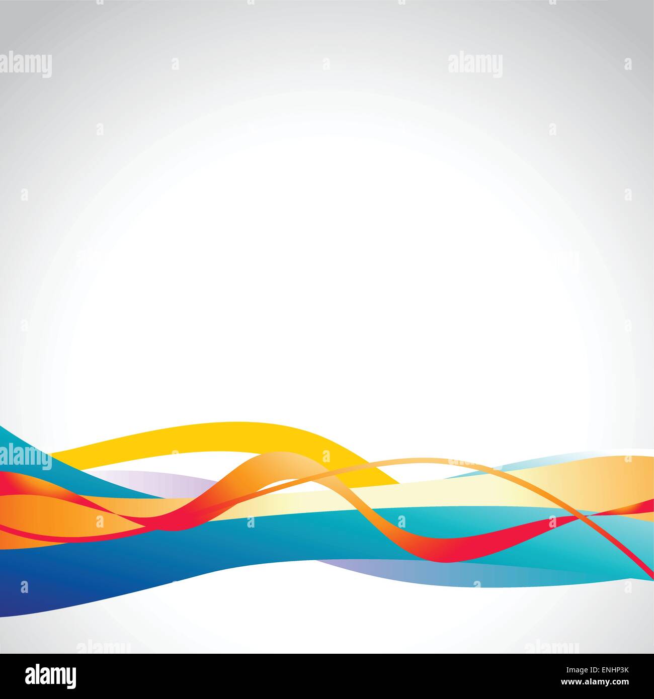 vector colorful wave design illustration Stock Vector Image & Art - Alamy