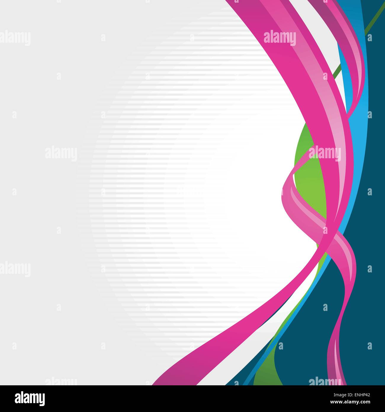 vector colorful wave design illustration Stock Vector Image & Art - Alamy