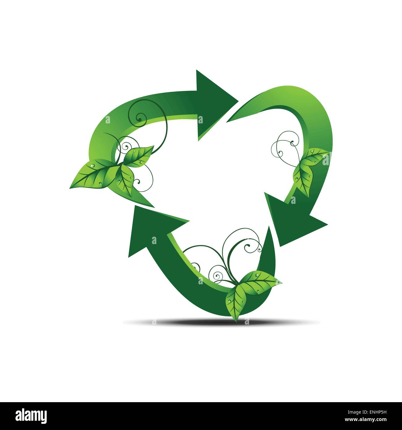 vector recycle design illustration Stock Vector Image & Art - Alamy