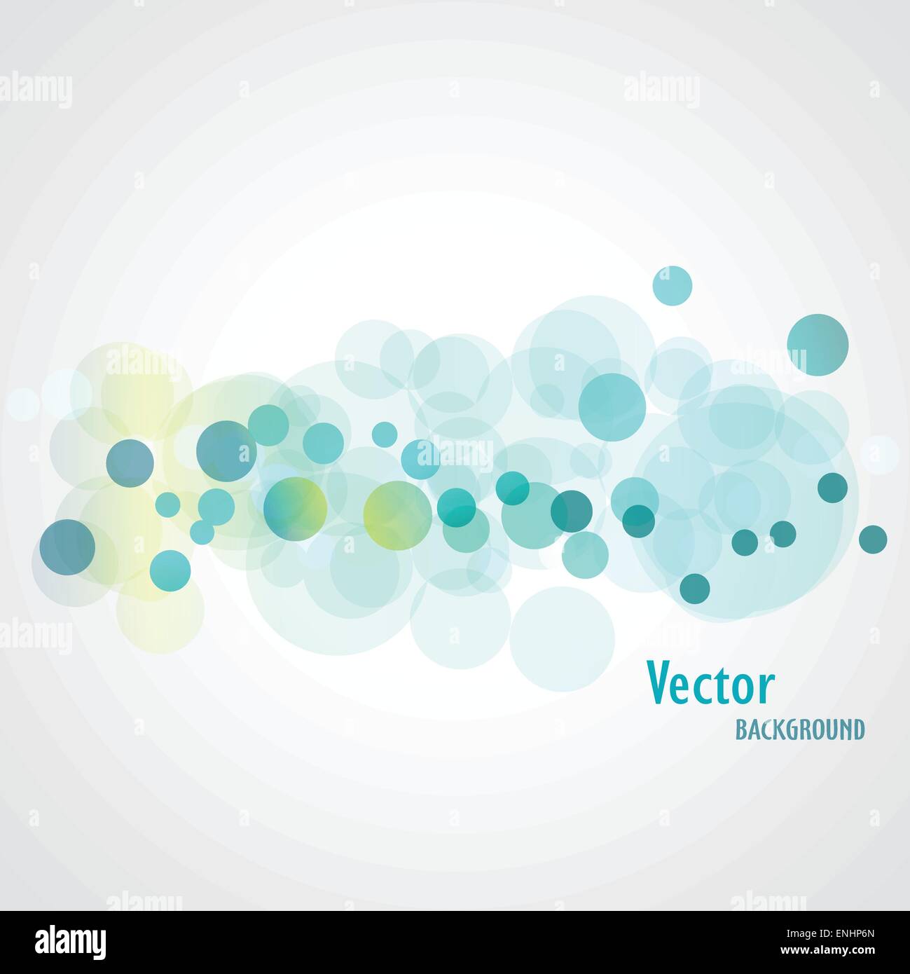vector abstract circles background with space for your text Stock ...