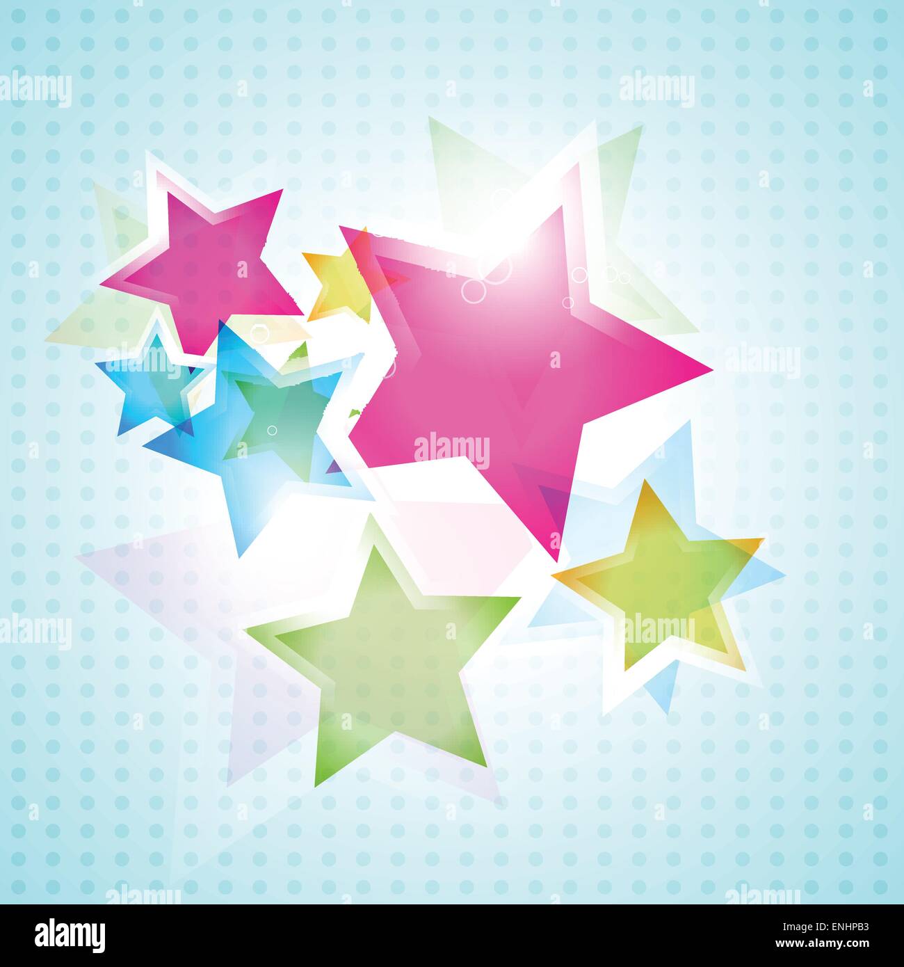 vector colorful star background design Stock Vector Image & Art - Alamy