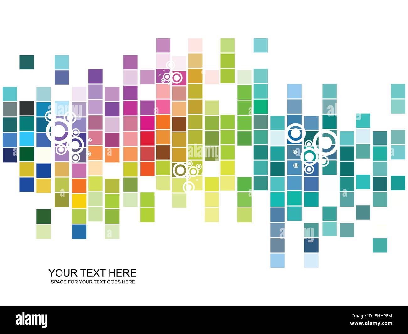 vector colorful mosaic pattern design Stock Vector Image & Art - Alamy