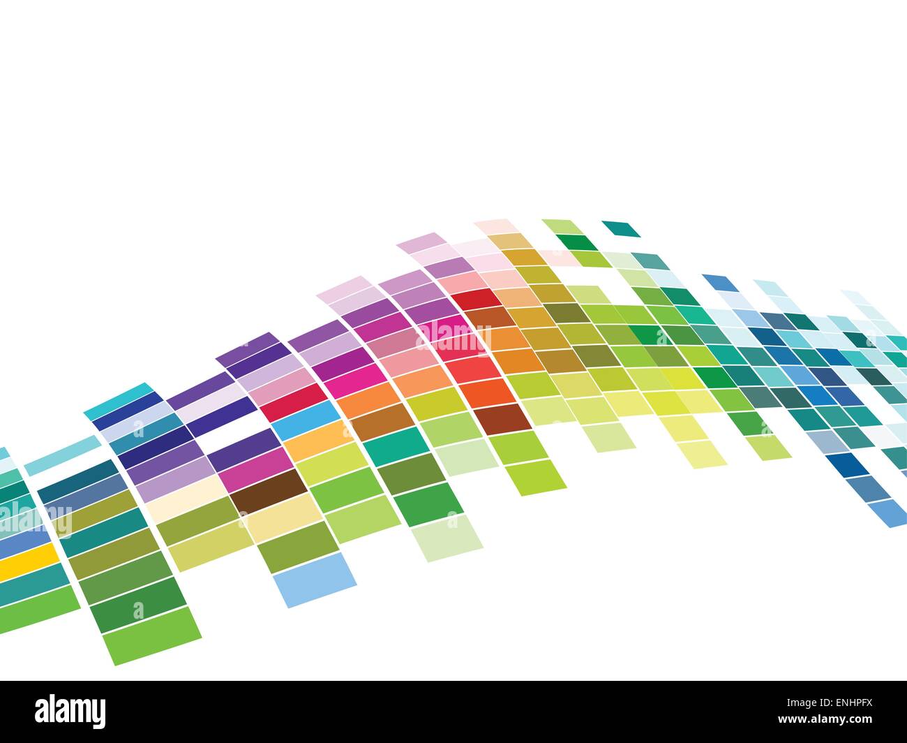 Colorful box grid pattern hi-res stock photography and images - Alamy