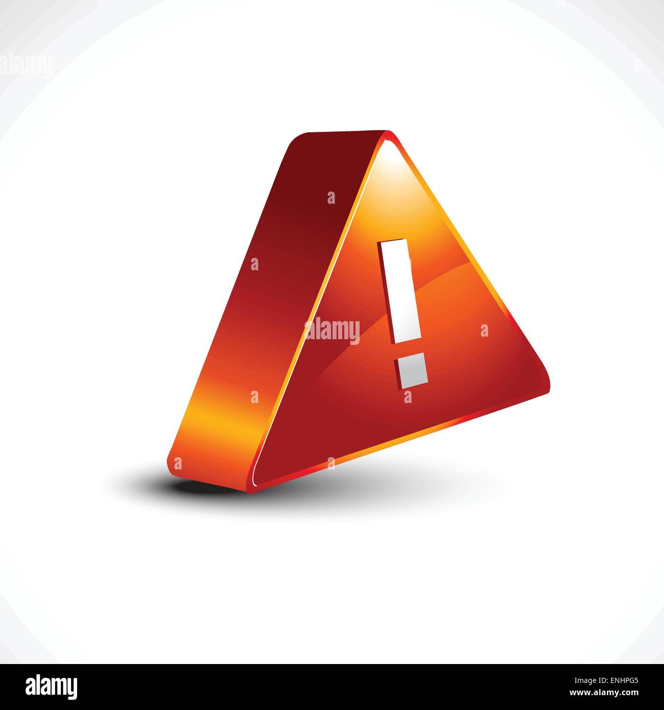 Vector warning sign hi-res stock photography and images - Alamy