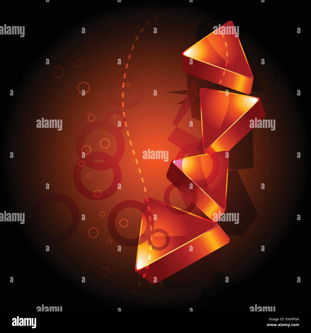 beautiful golden color abstract eps10 vector design Stock Vector Image ...